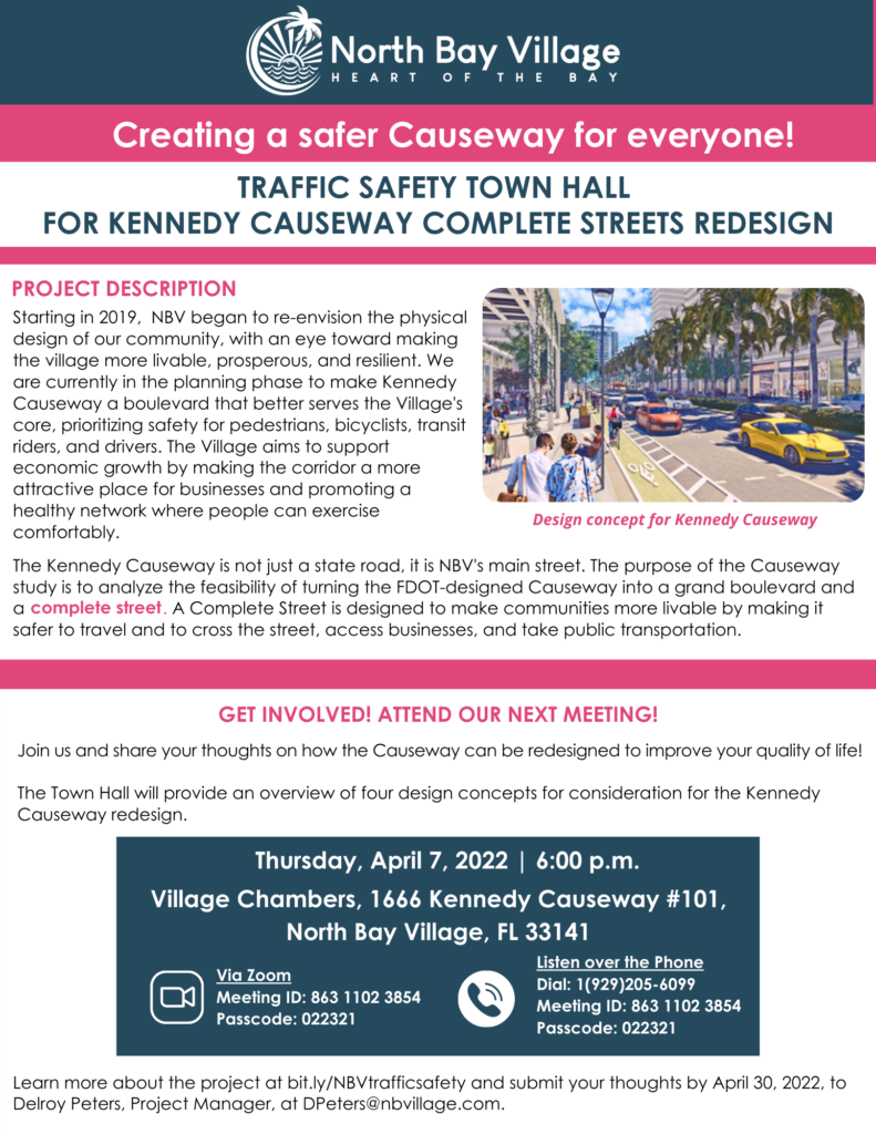 Traffic Safety Flyer – North Bay Village