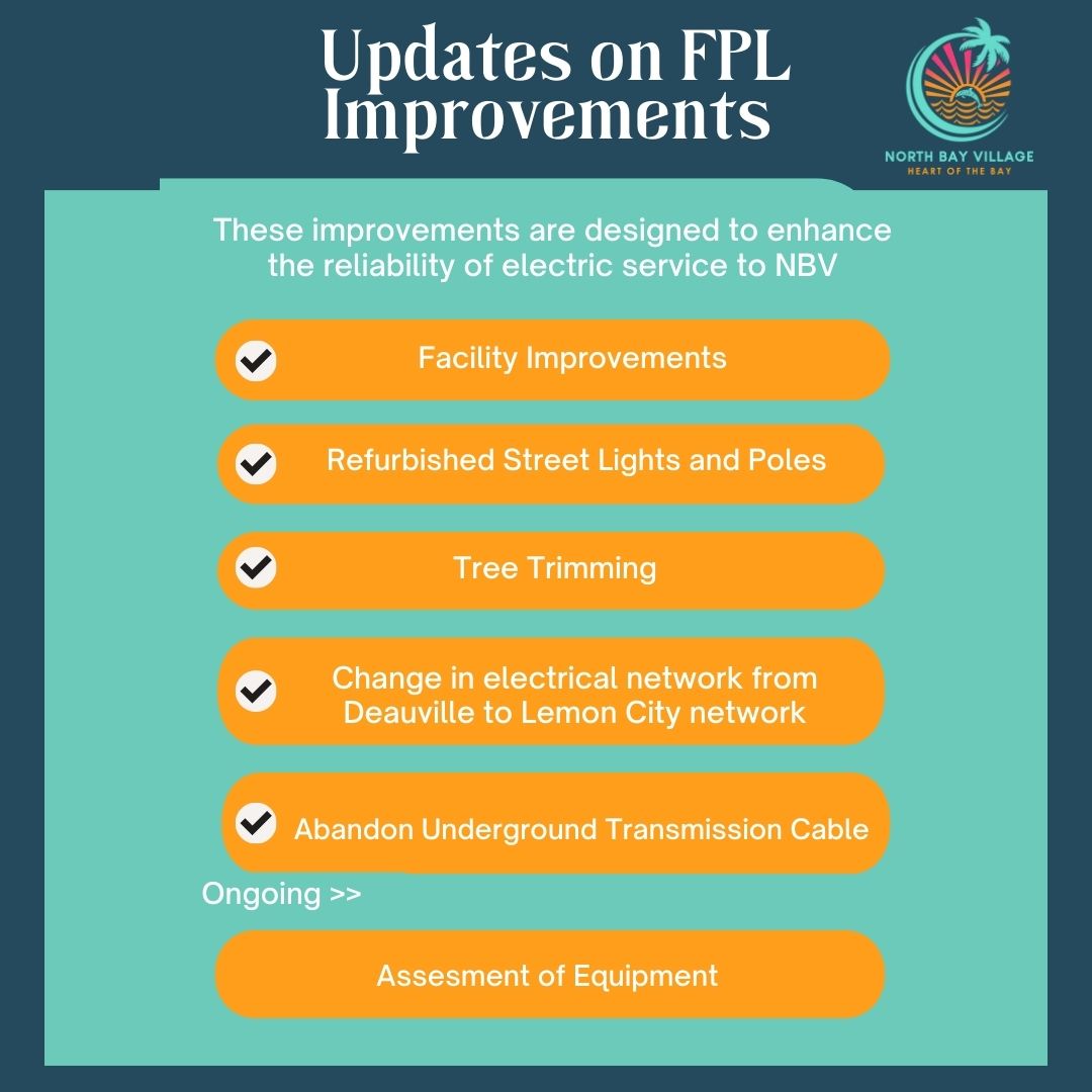 FPL Improvements in North Bay Village – North Bay Village