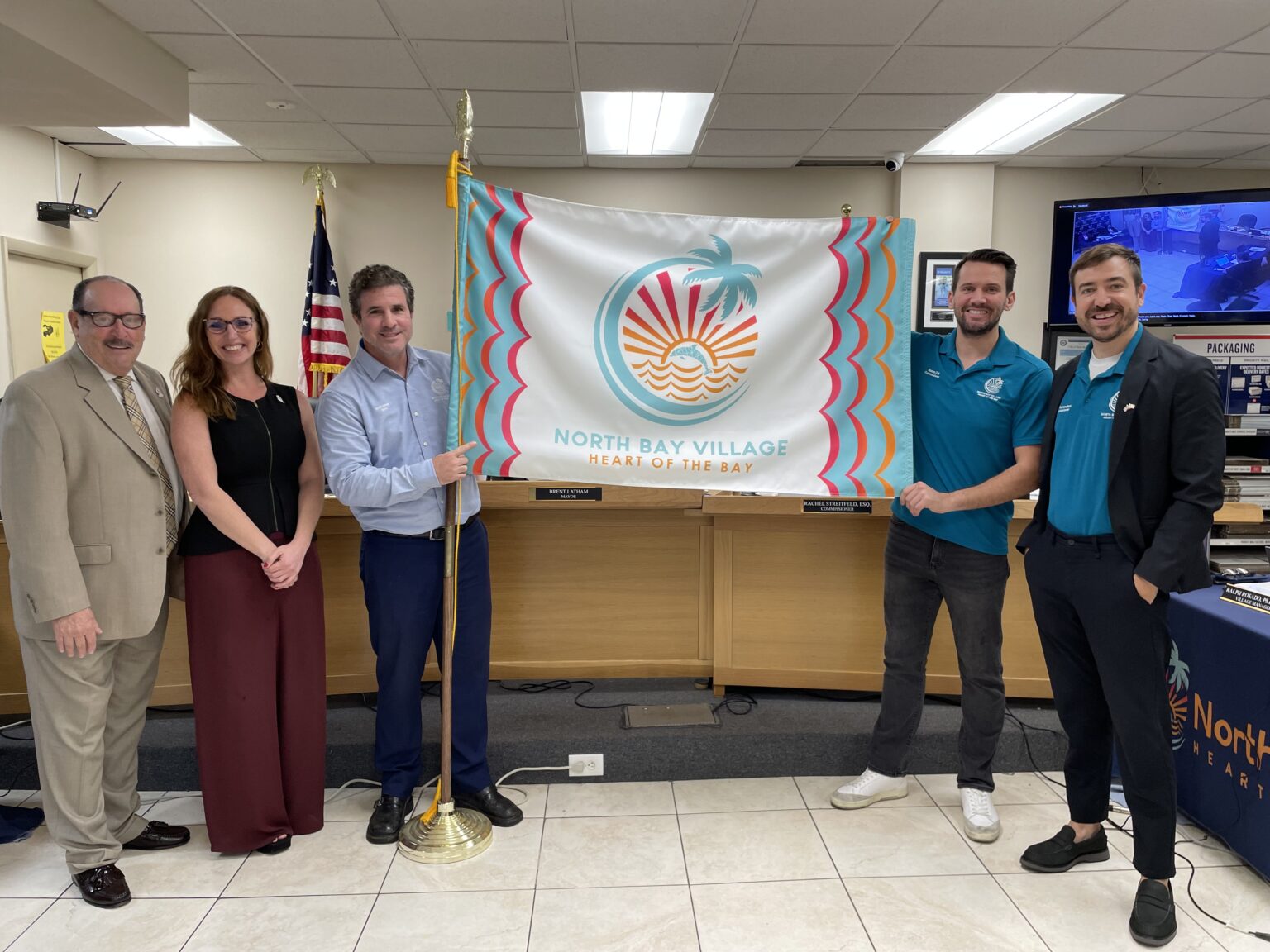 North Bay Village unveils new flag – North Bay Village