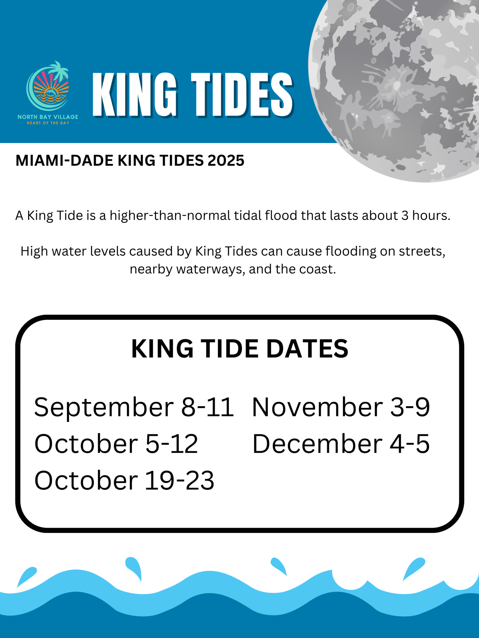 King Tides Return in September – North Bay Village