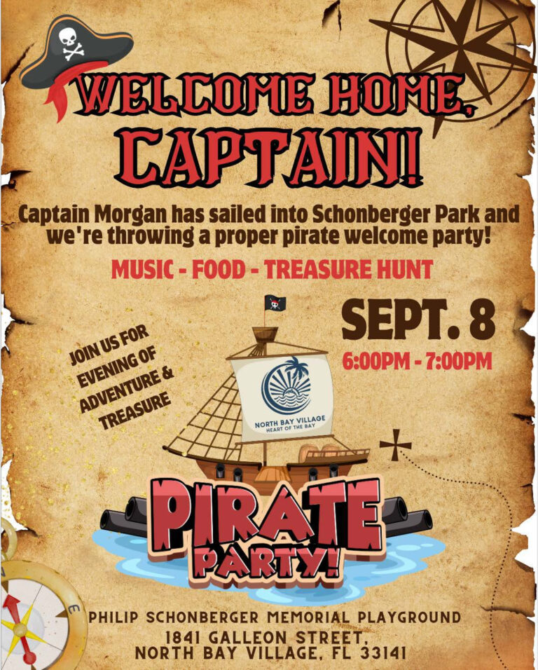 Cancelled due to Weather / Welcome Home, Captain! – North Bay Village